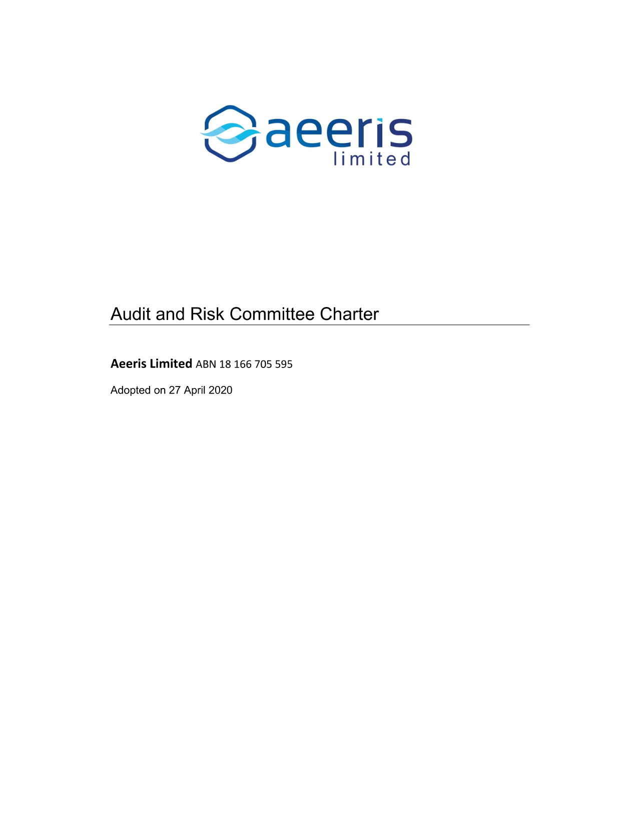 Corporate Governance | Statements, Charters and Policies | Aeeris